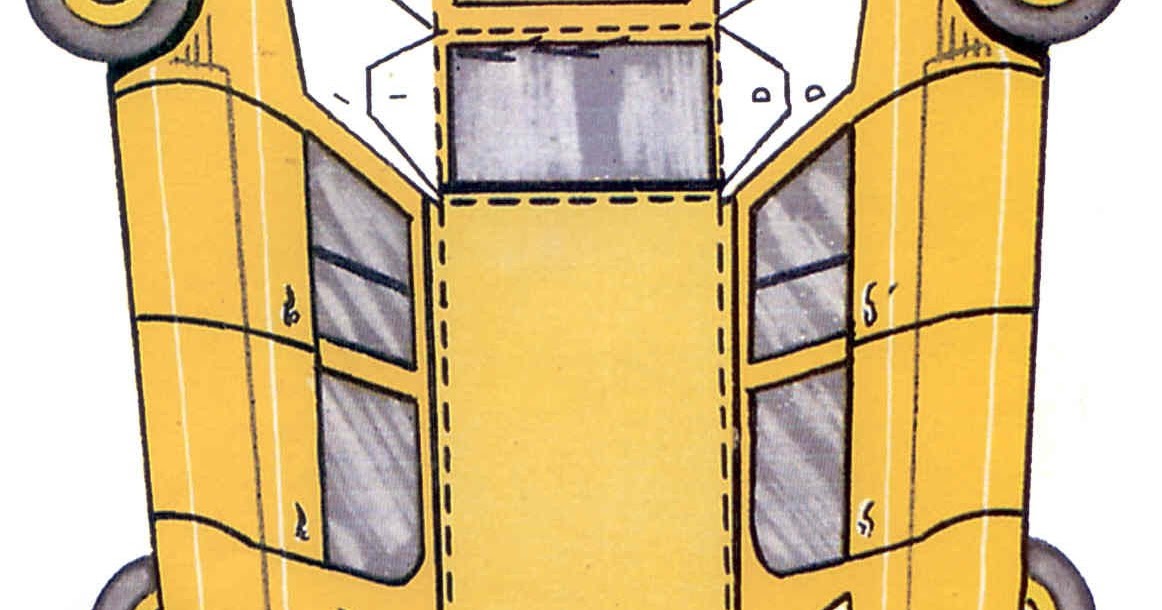 SP. Papel Modelismo: PaperCraft - Citroën AMI 6