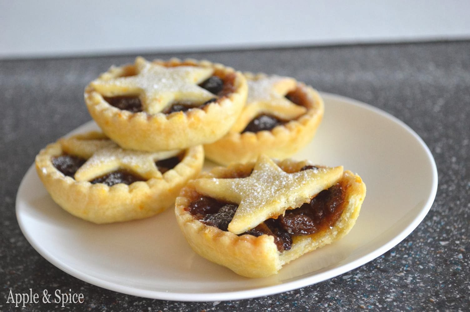 Apple & Spice: Starry Mince Pies with Zesty Orange Pastry (& Choc Shot ...