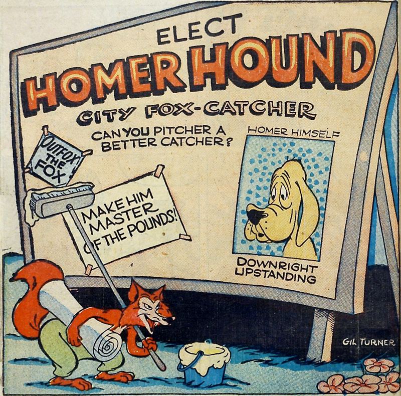 The 1940s Funny Animalphabet: 1940s Funny Animalphabet - H