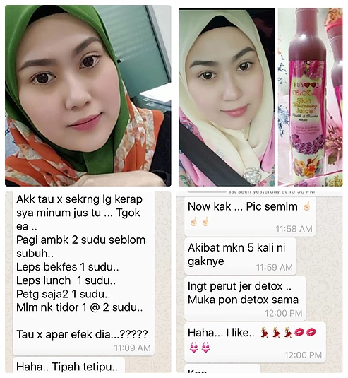 Testimoni Jus Sakura Reezqa - Reezqa Global: Testimoni Jus Sakura Reezqa
