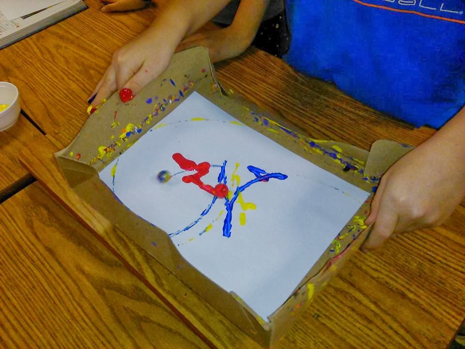 TeachingWithBalls: Force & Motion Art