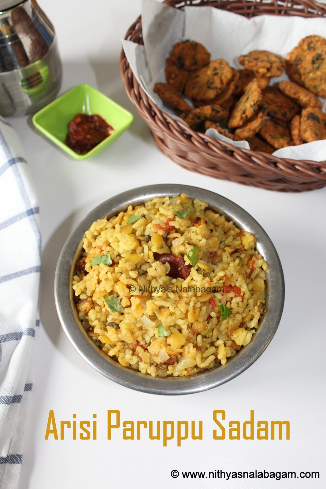 Arisi Paruppu Sadam |Nithya's Nalabagam