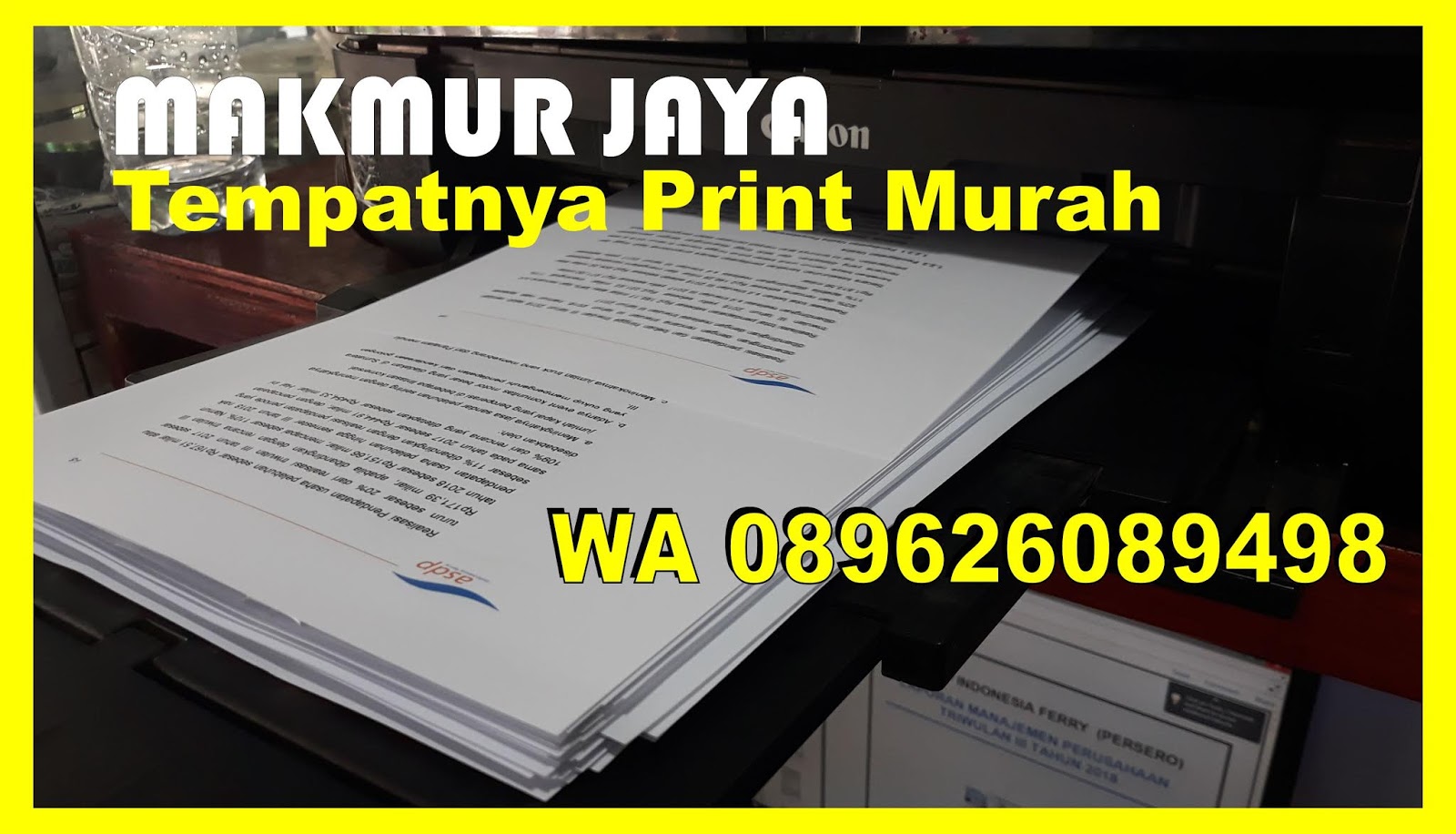 Tempat Print Warna murah di Jakarta Timur Cetak buku murah buka 24 Jam ...