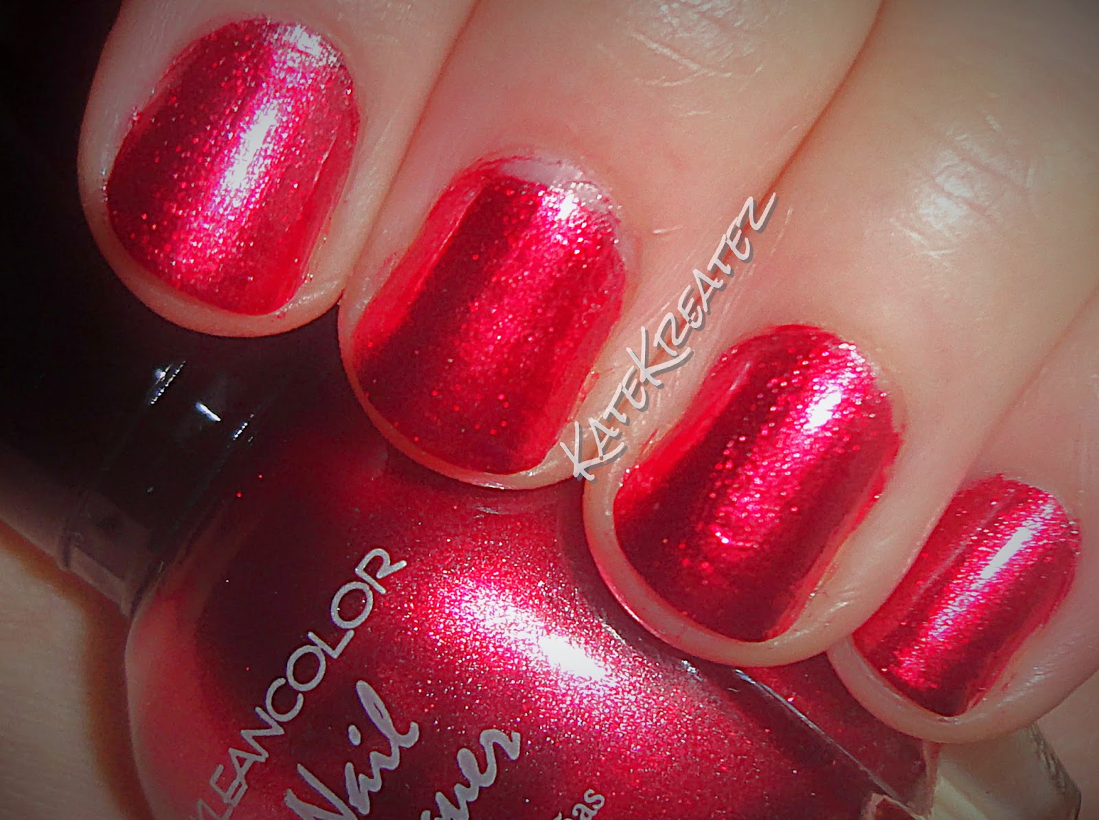 Kate Kreatez!: Swatch Time!: Kleancolor Metallic Collection!