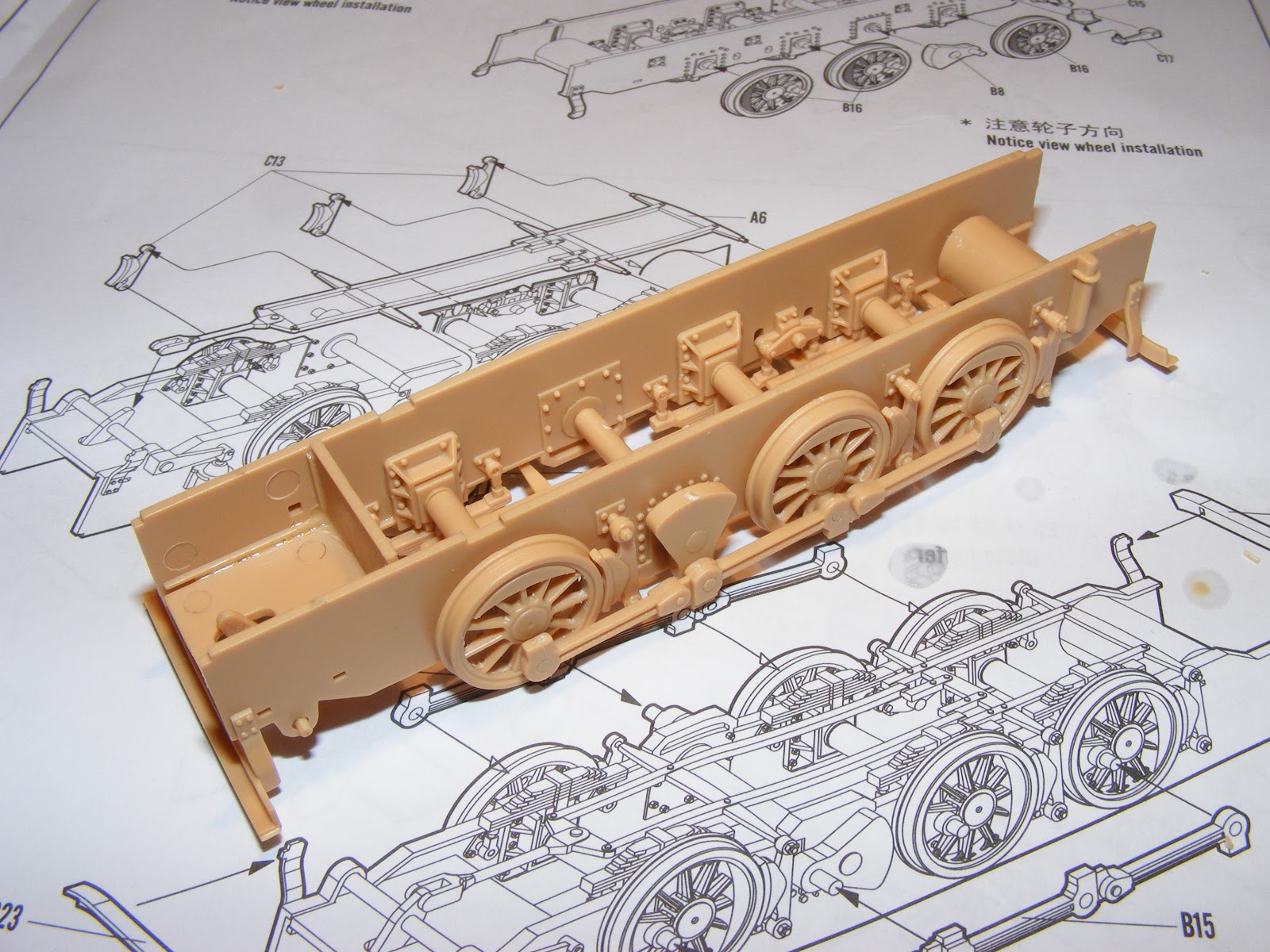 braillebuilder: Hobbyboss kit 82913 German WR360 C12 Locomotive
