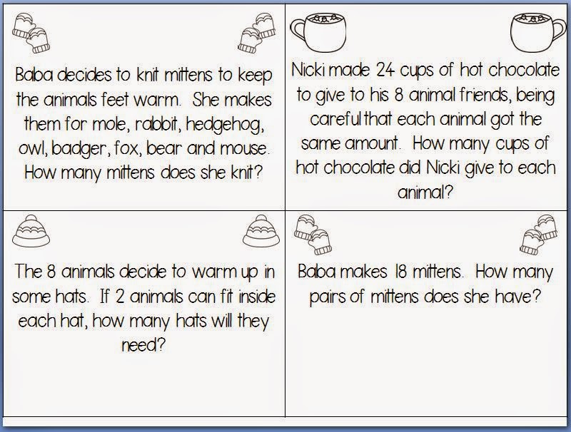 The Elementary Math Maniac Monday Math Literature The Mitten Story the-elementary-math-maniac-monday-math-literature-the-mitten-story