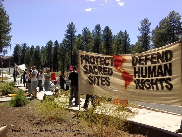 CENSORED NEWS: Can't stop 'em now: San Francisco Peaks defenders ...