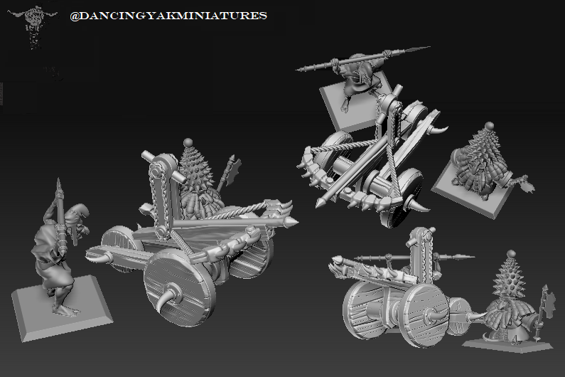 Wargame News and Terrain: Dancing Yak Miniatures: More Chaos Dwarf War ...