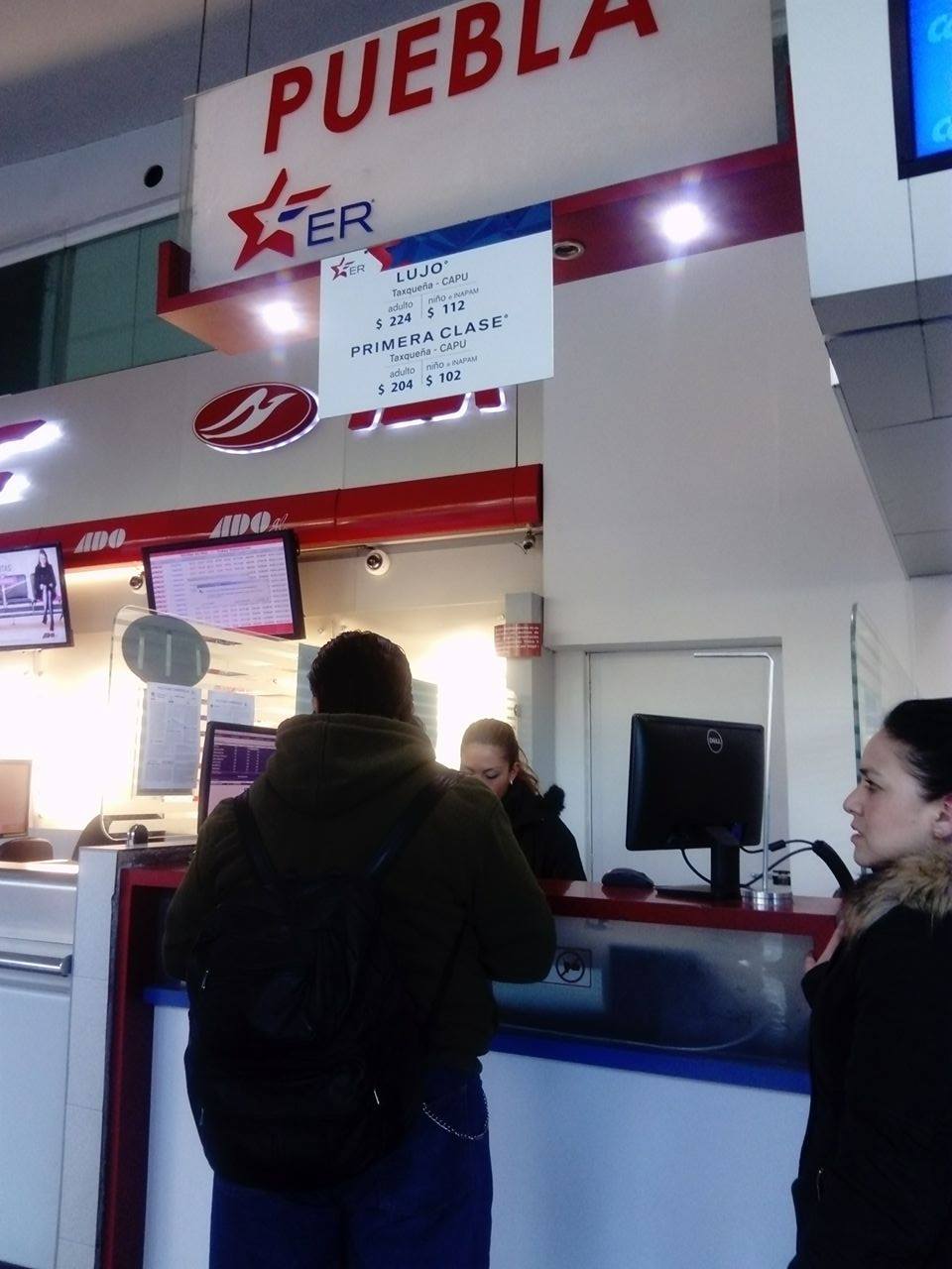 Estrella Roja con taquilla independiente en la Central del Sur