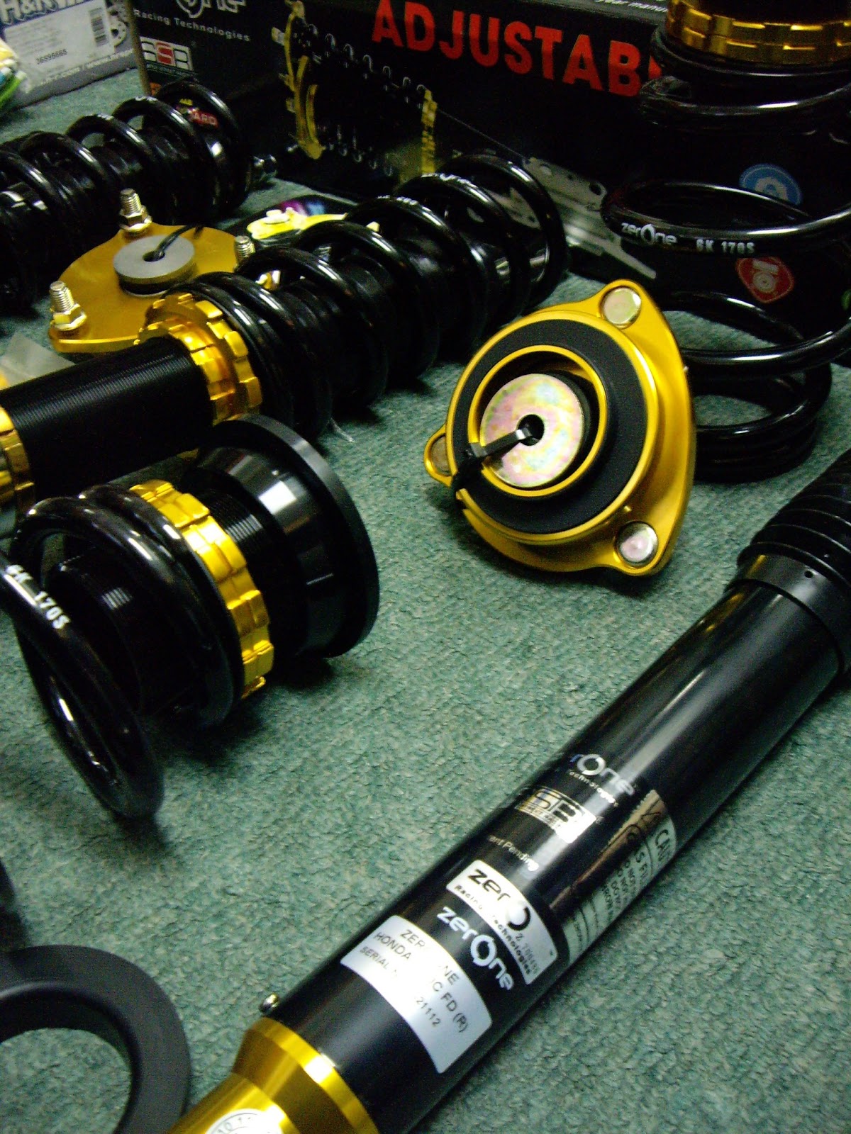 Online Suspension (Absorbers & Springs): ZerOne - Racing Technology