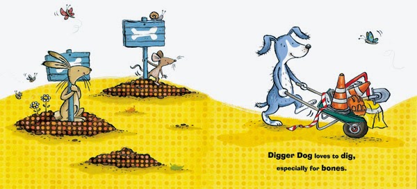 Brona's Books: Digger Dog by William Bee