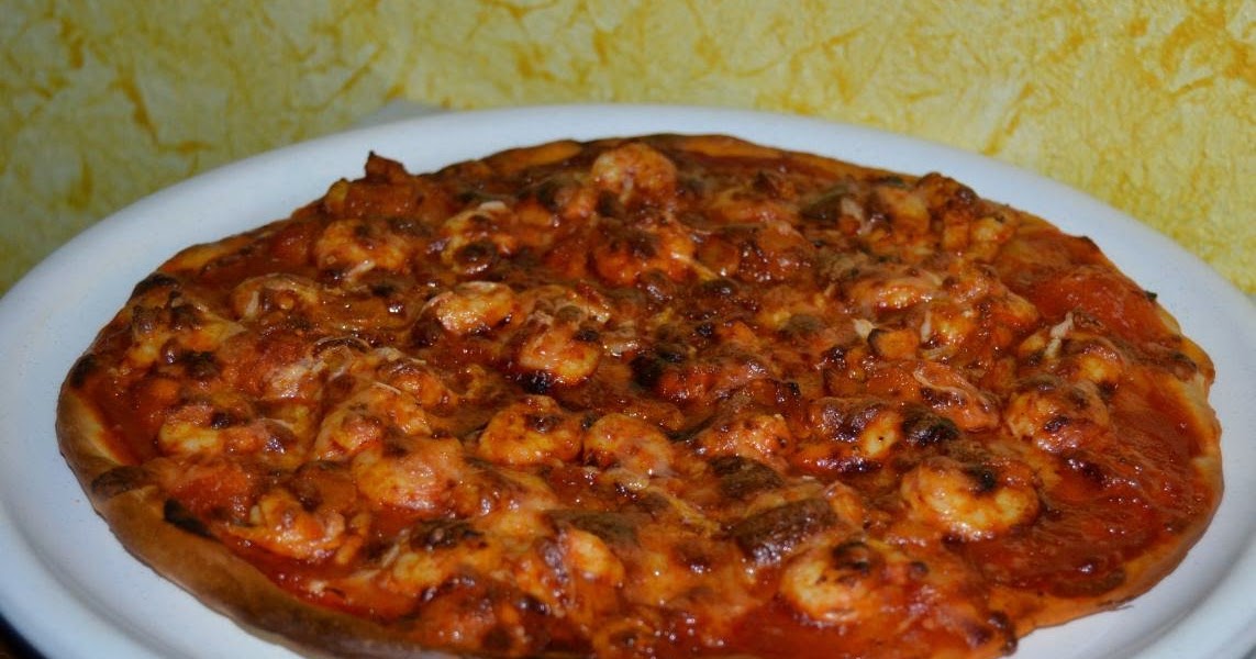 Cocina Mientras te Diviertes: Pizza de gambas al ajillo