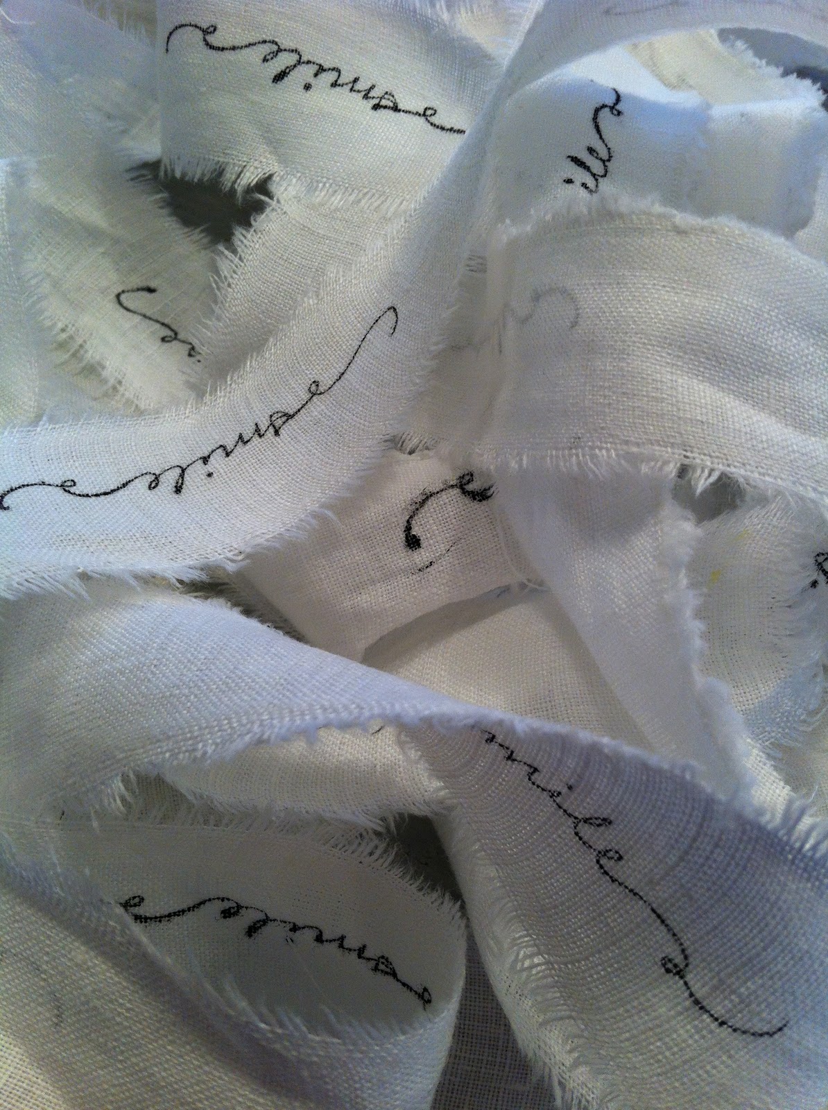 You Could Make That: VINTAGE PRINTED RIBBON TUTORIAL AND A GIVEAWAY!