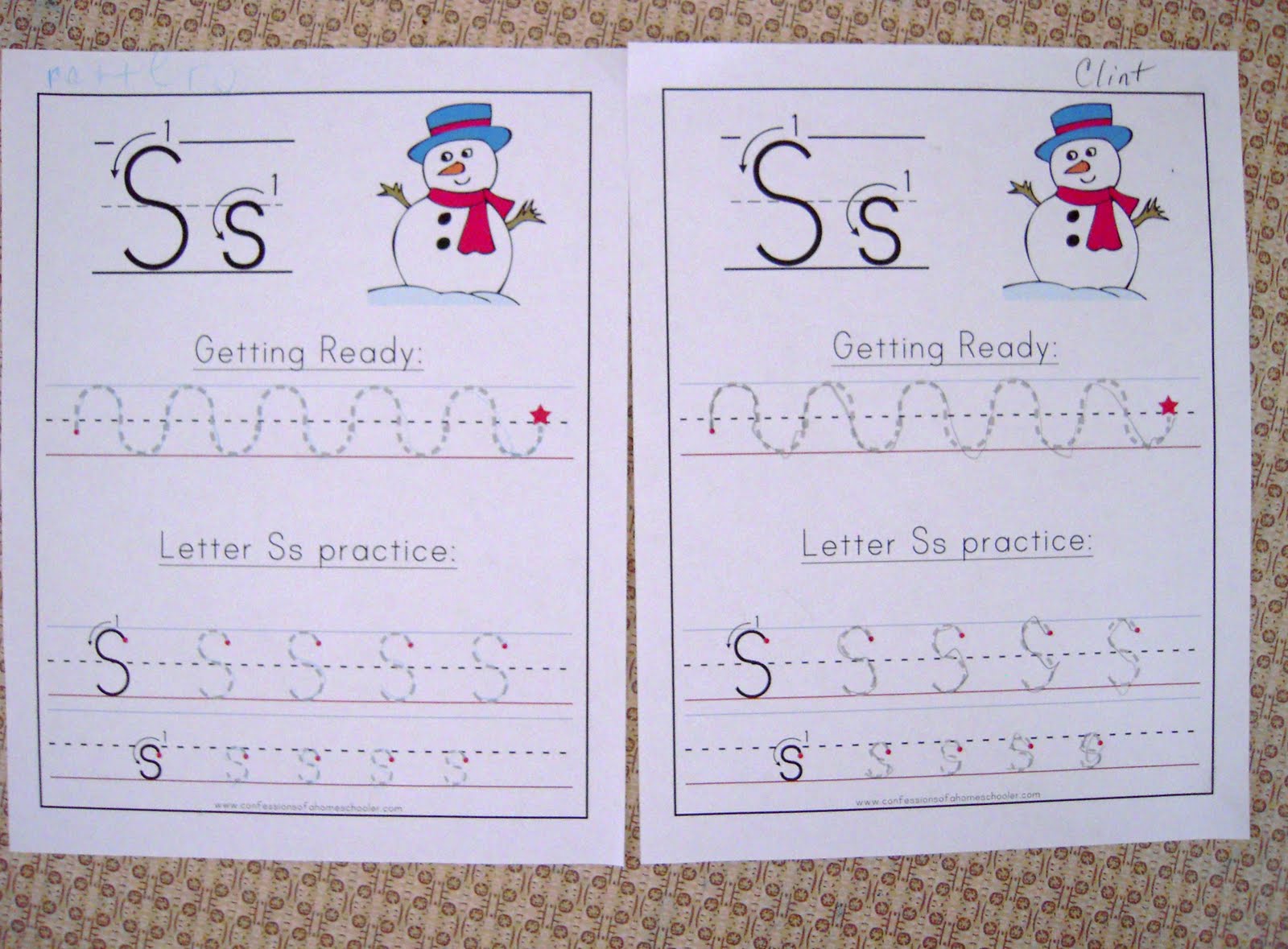 La-La's Home Daycare: Letter Ss Week