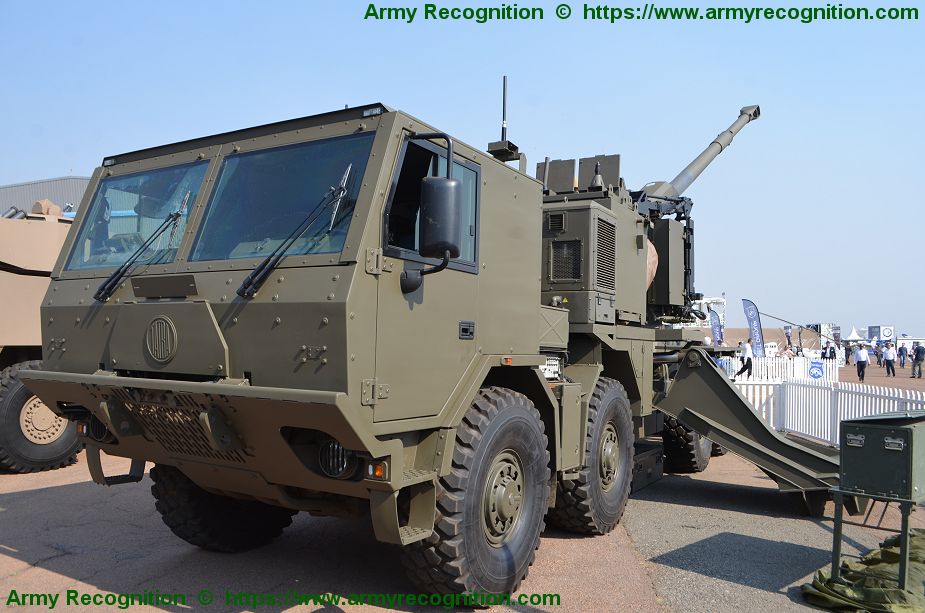 AAD 2018: International debut for Denel T5-52 155mm truck-mounted gun ...