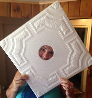 Rebuilding a Handmade Home: Ceiling Makeover Using Ceiling Tiles