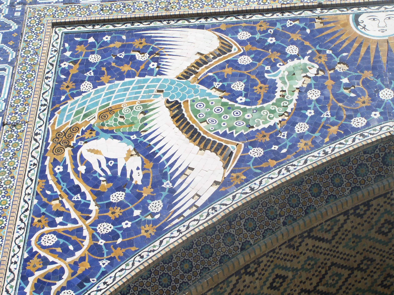Simurgh, the fabulous bird of Persian mythology