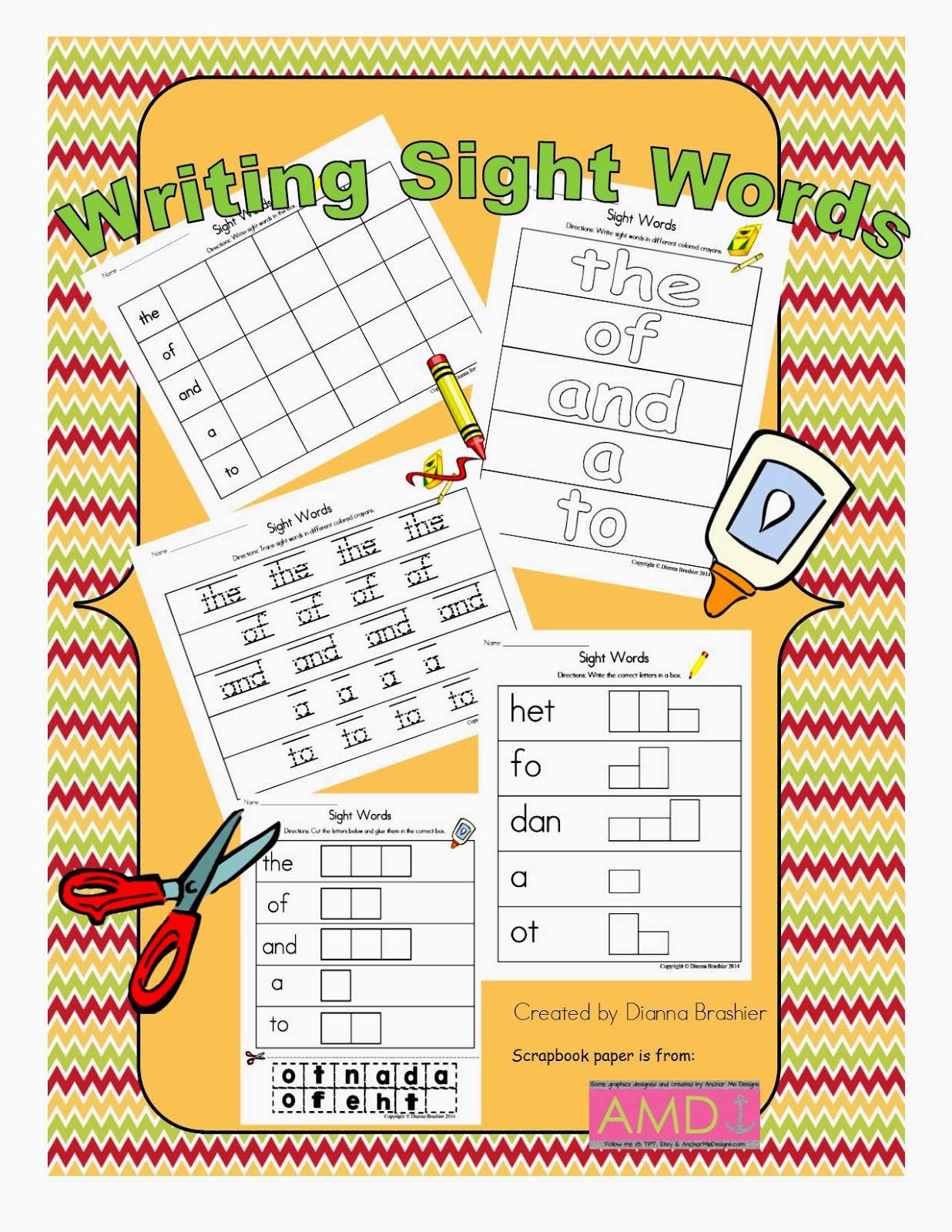 Teachers R US: Writing High Frequency Words