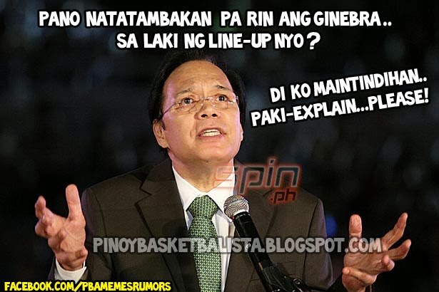 FUNNY MEME San Miguel Beer vs Barangay Ginebra - Commissioner Cup 2014 ...