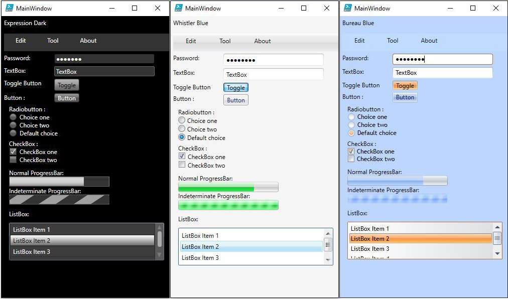 Powershellwpf Part Ii How To Apply A Theme