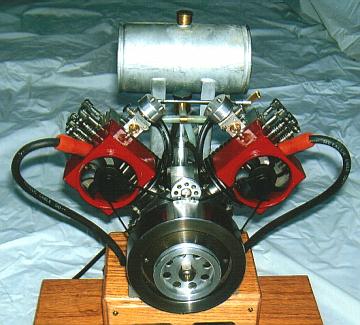 Jerry's Model Engine Plans Blog: Howell V-Twin (V2) Engine #139 built ...