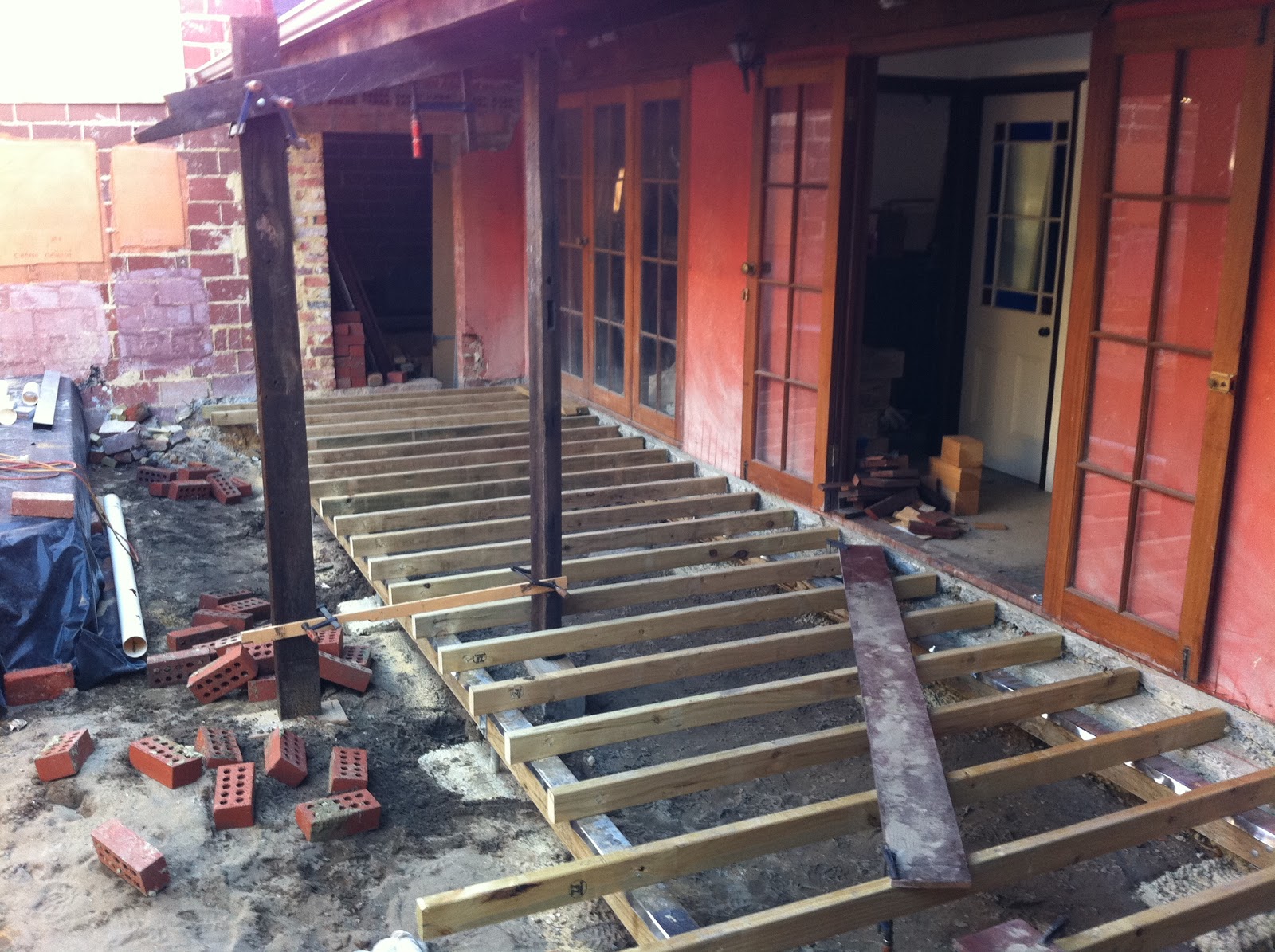 The Joy of Wood: Building a timber deck.