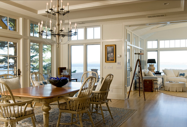 New Home Interior Design: Maine Beach Cottage