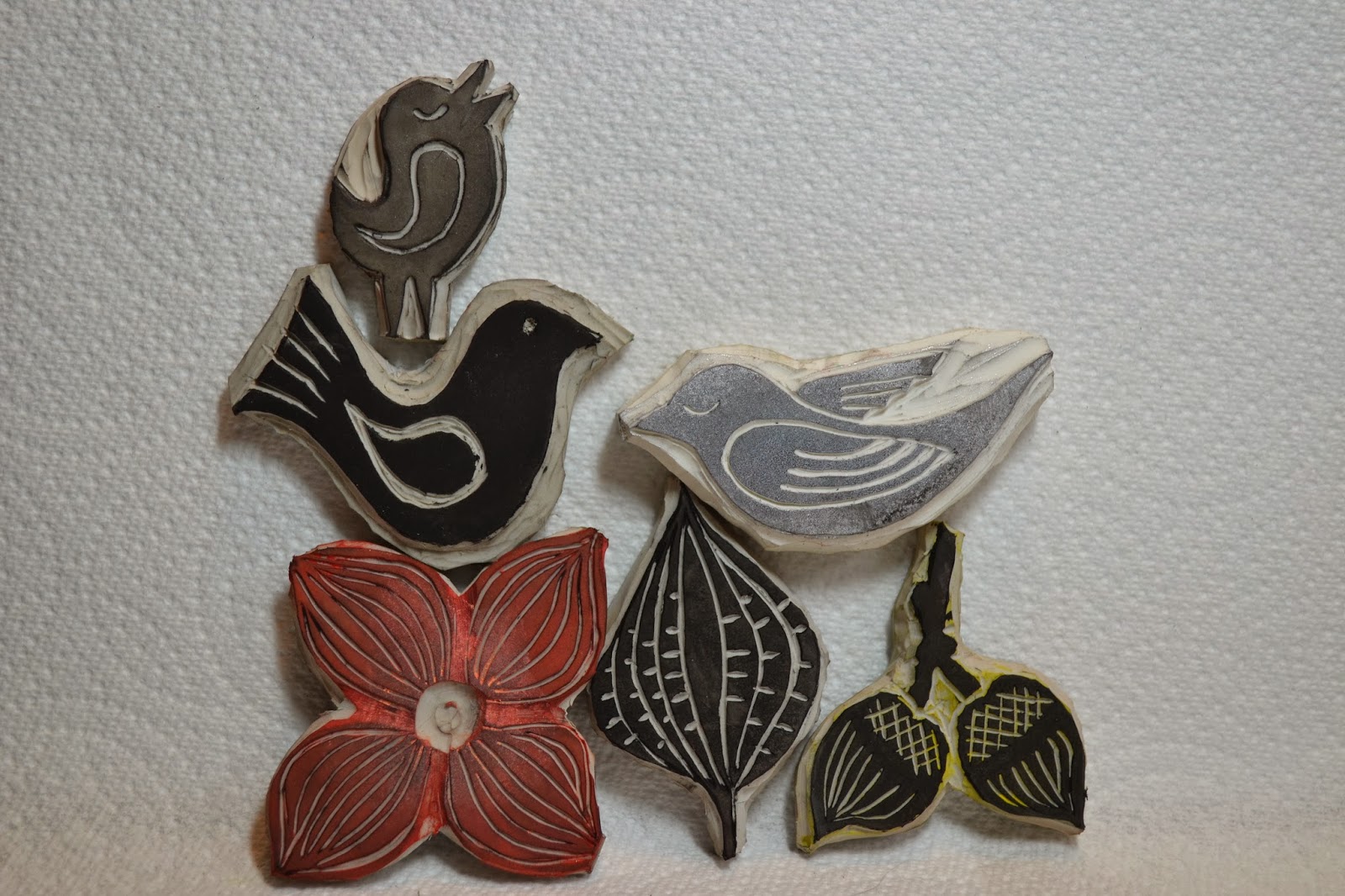 Red Orange Wolff: Rubber Stamp Obsession