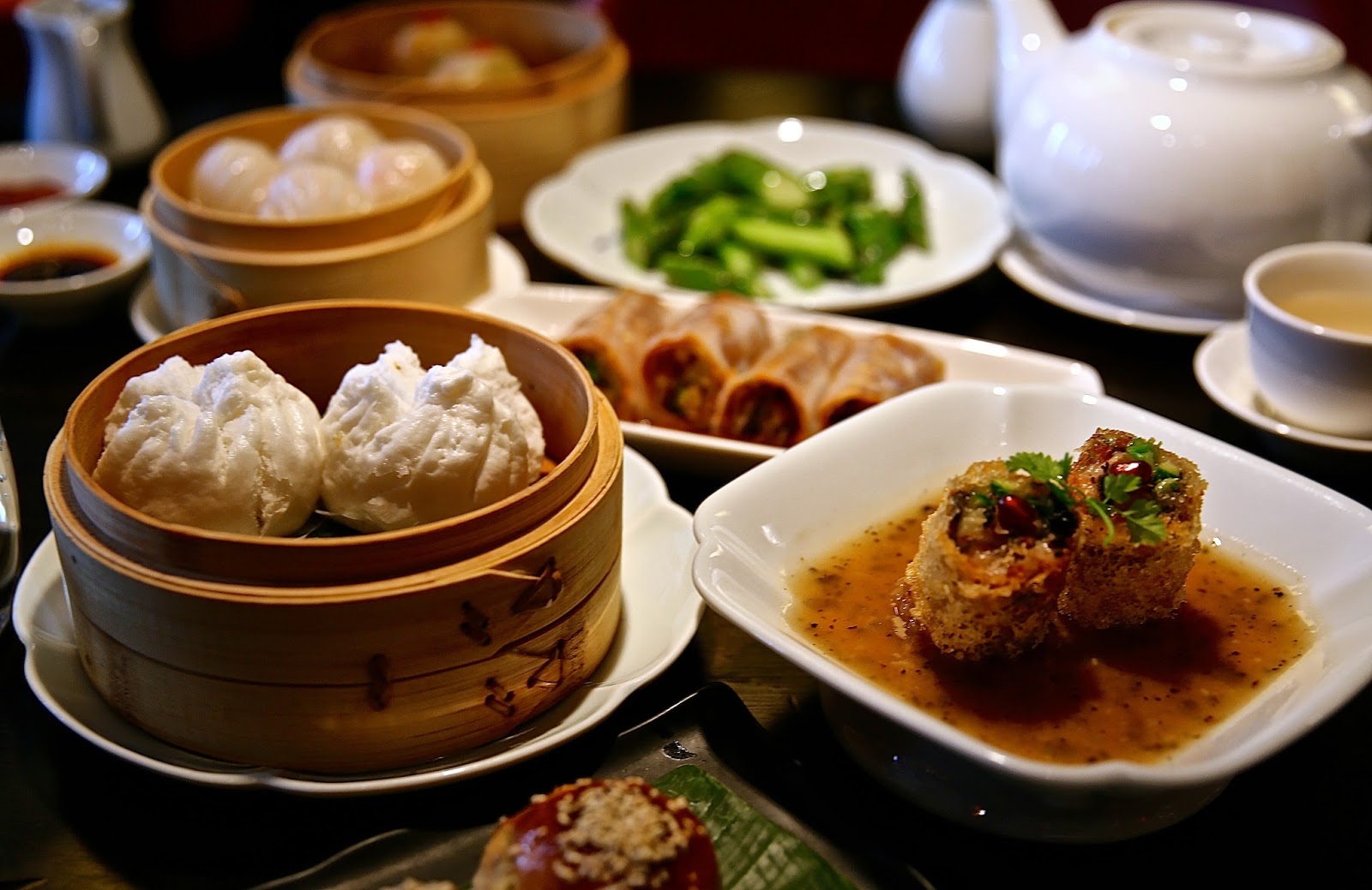The London Foodie: The New Tea and Dim Sum Menu at Hakkasan Mayfair