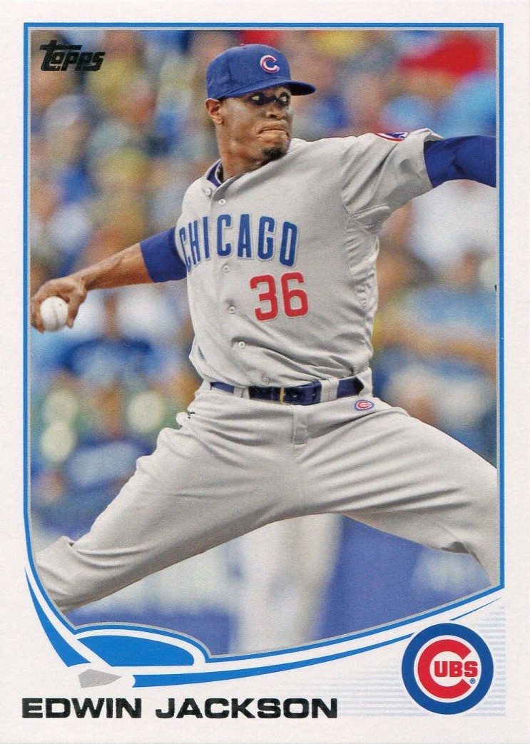 Once a Cub: 2013 Topps Edwin Jackson Factory Team Set