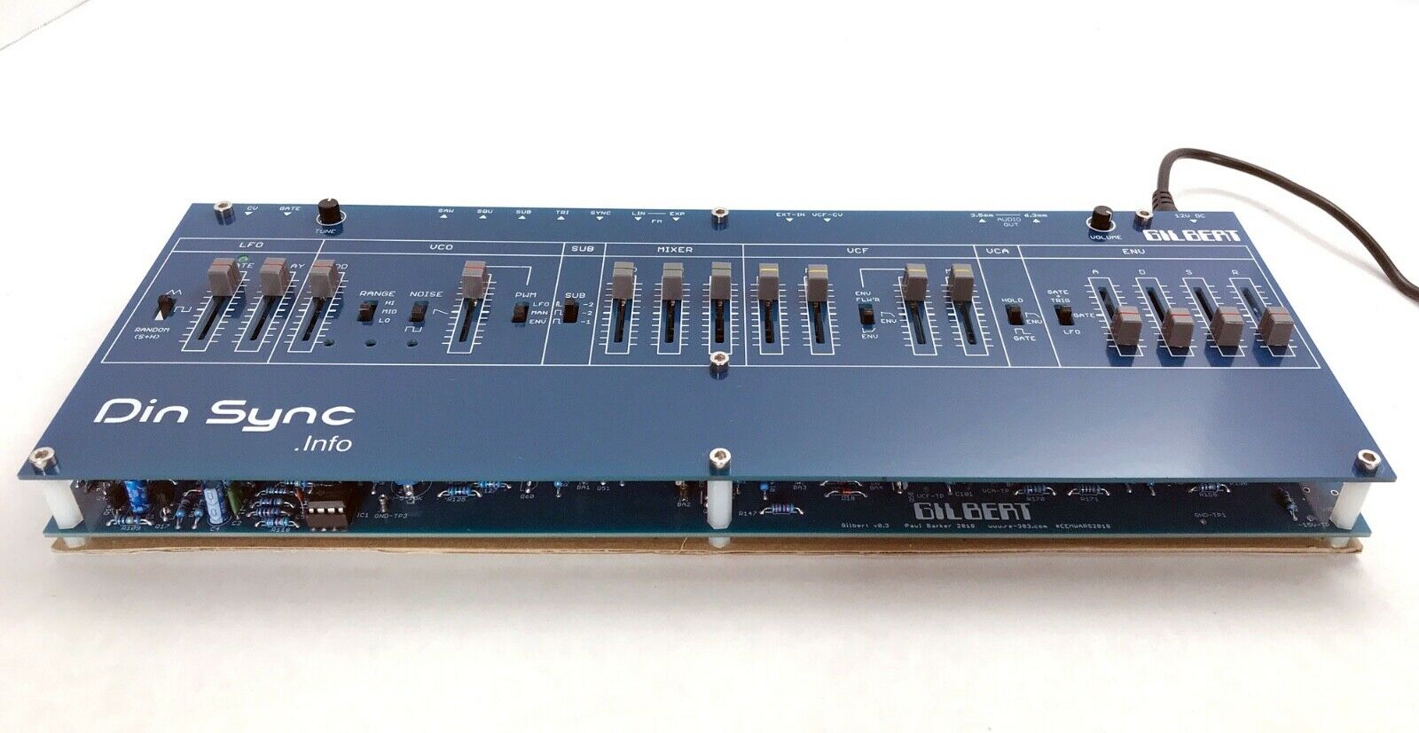 MATRIXSYNTH: Dinsync Gilbert Analog Synthesizer