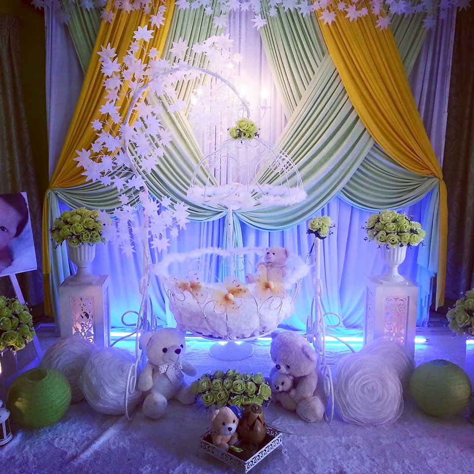 Buaian berendoi suci: Buaian berendoi hijau kuning