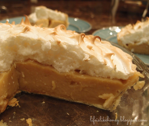 Life is Like Honey: Grandma's Butterscotch Pie