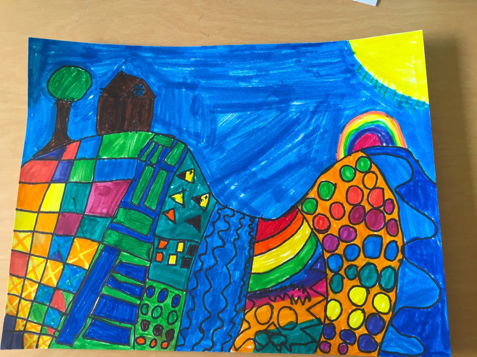 Mrs. Hartford's Art Room: Heather Galler Landscapes