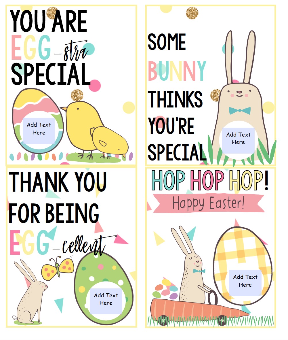 Easter Theme Scratch Off Tickets - Stephanie McConnell/Principal Principles