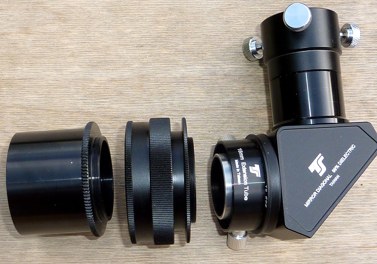 Fullerscopes Telescope Mountings: Going H-alpha: T-S 2.6x GPC and low ...