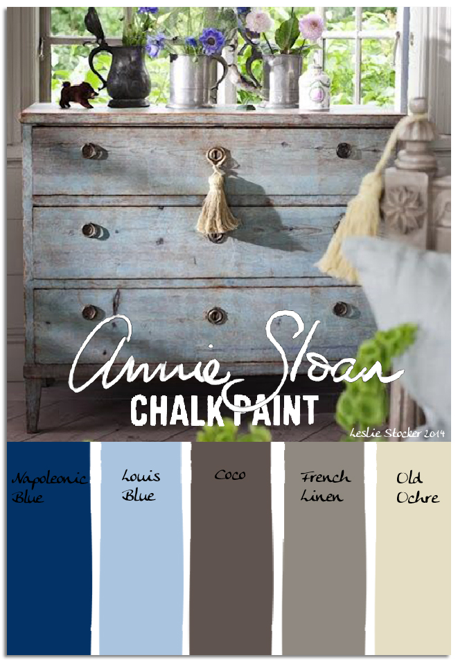 Colorways: Vintage Chest in Hues of Louis Blue