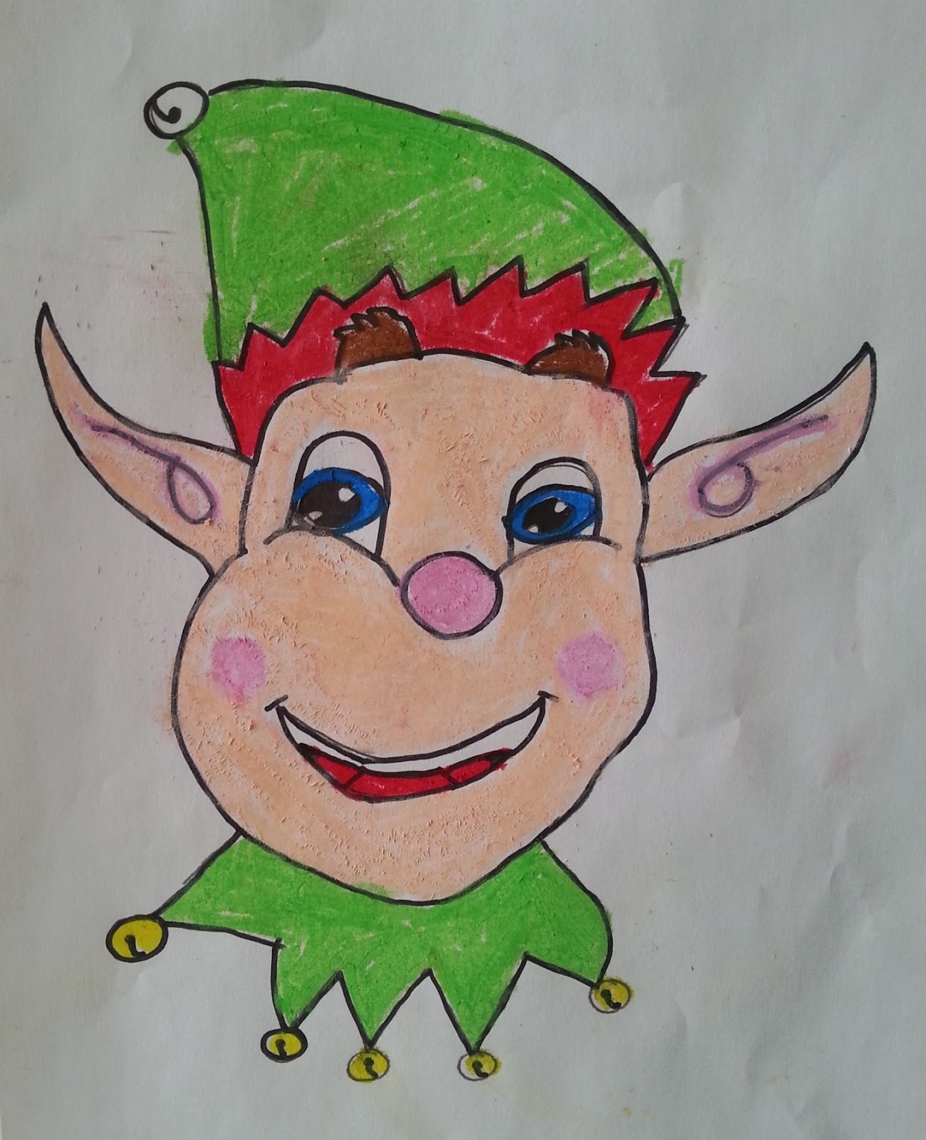 a faithful attempt: Elf Drawings