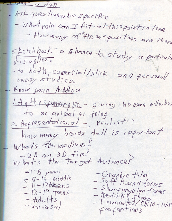 23 Hoof Prints: Character Design Notes