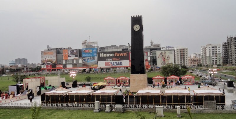 Urban Journal: New Town Clock Tower Plaza inaugurated