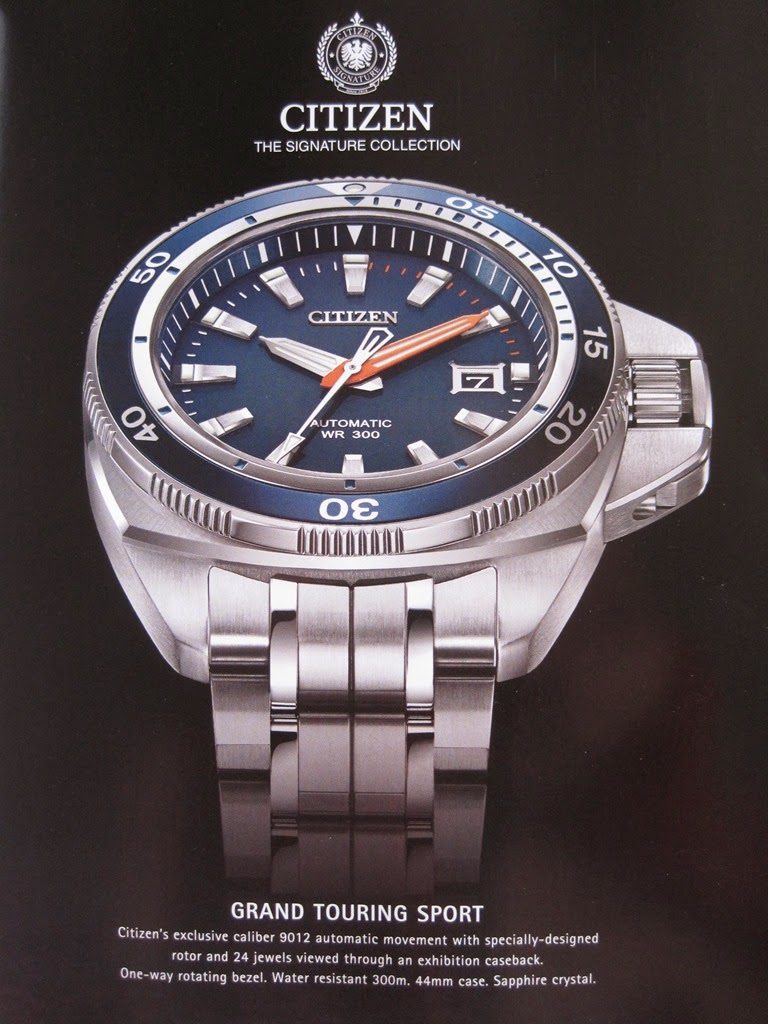 OceanicTime: CITIZEN Signature Collection GRAND TOURING Sport DIVER