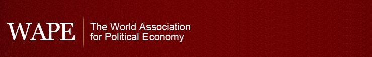 Encontro Anual da Associação Mundial de Economia Política - WAPE - 2013 ...