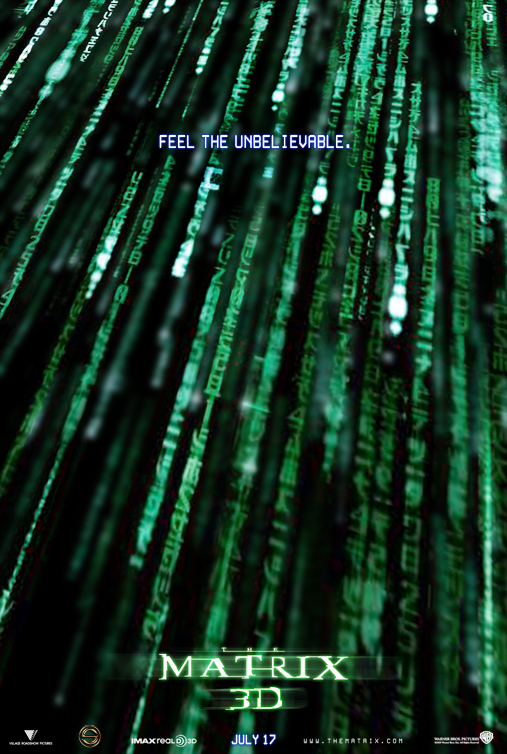 The Geeky Nerfherder: Movie Poster Art: The Matrix (1999)