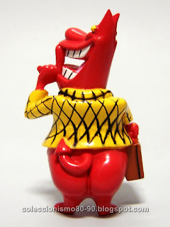 Coleccionismo 80-90: ROJO, EL DIABLO DE VACA Y POLLO: FIGURA DE PVC