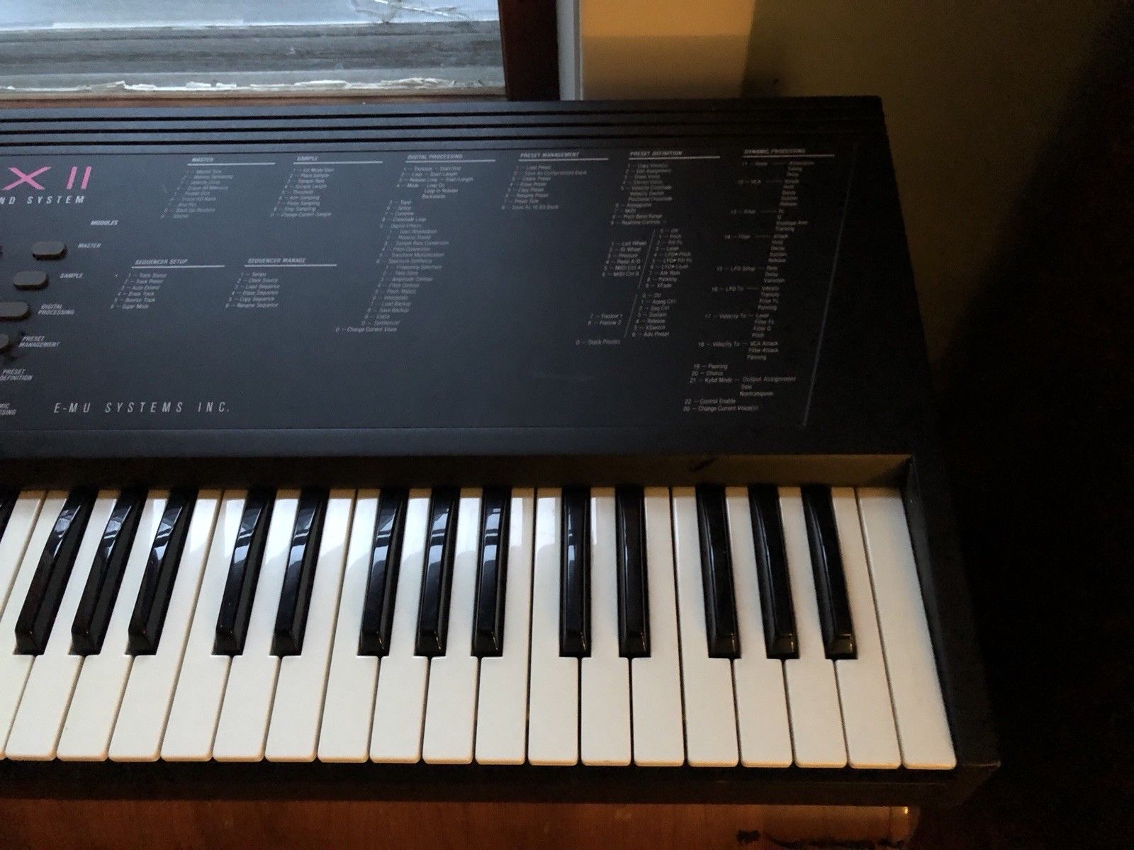 MATRIXSYNTH: Emu Systems Emax II Keyboard Sampler