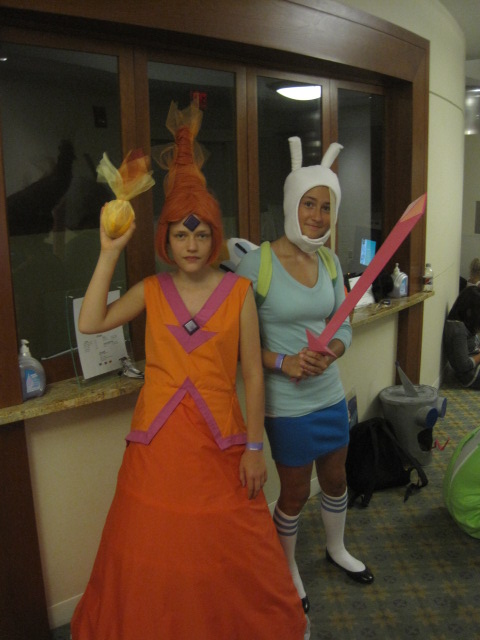 cubseidl props: Adventure Time Flame Princess Cosplay