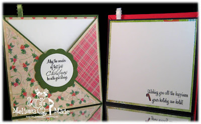 She's a Sassy Lady: Cris-Cross Card