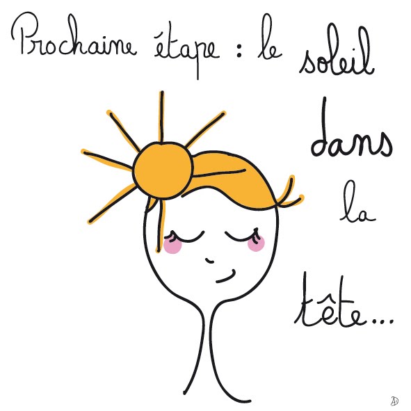 Dessin vacances, Illustration drôle, Humour vacances