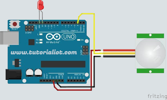 3 Langkah : Tutorial Arduino Dan Sensor Pir