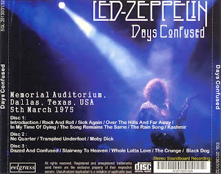 BOOTSLIVE: Led Zeppelin - 1975-03-05 - Dallas,TX (FLAC)